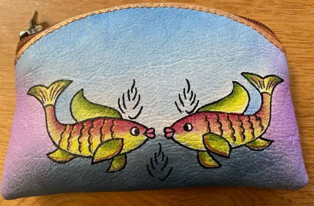 Hand Painted Coin Purses – Lady Gryphon