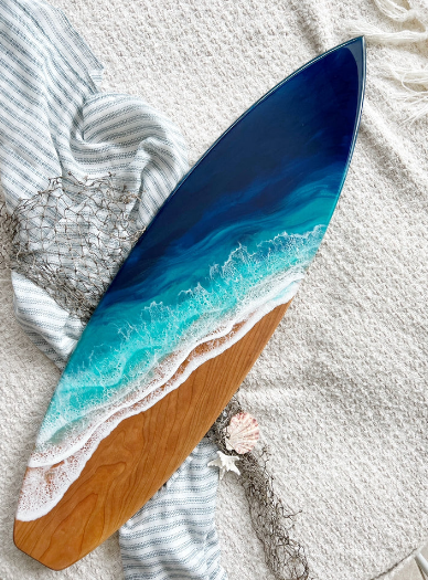 Handmade Cherry Surfboard Charcuterie Board – Lady Gryphon Shop