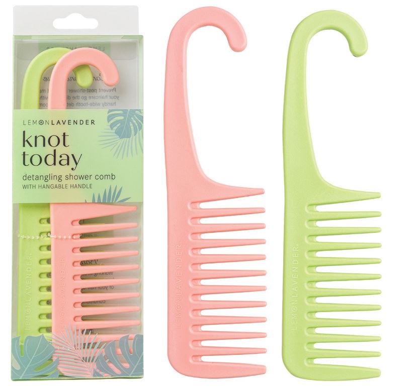 Lemon Lavender® Knot Detangling Combs (2 Per Pack) – Lady Gryphon