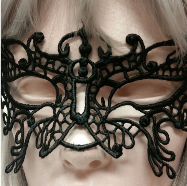 Black Butterfly Mask – Lady Gryphon