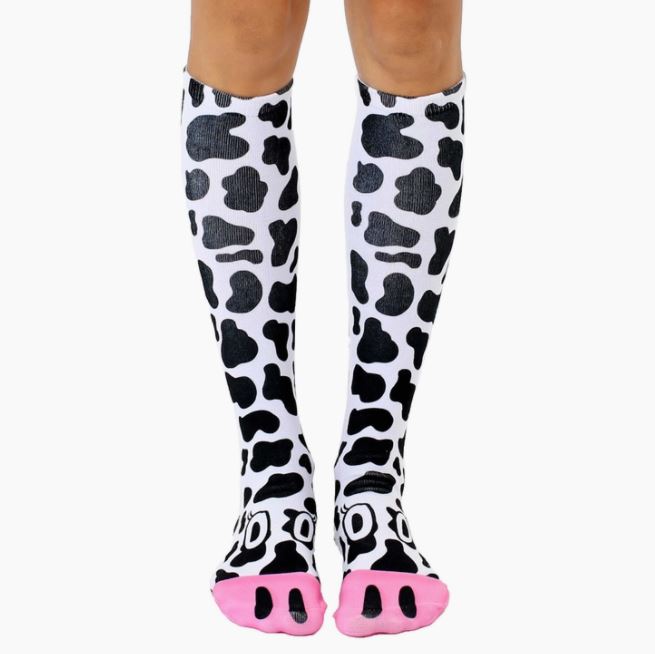 Cow Knee High Socks – Lady Gryphon