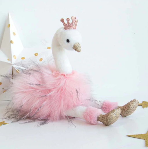 Pink Glitter Swan – Lady Gryphon